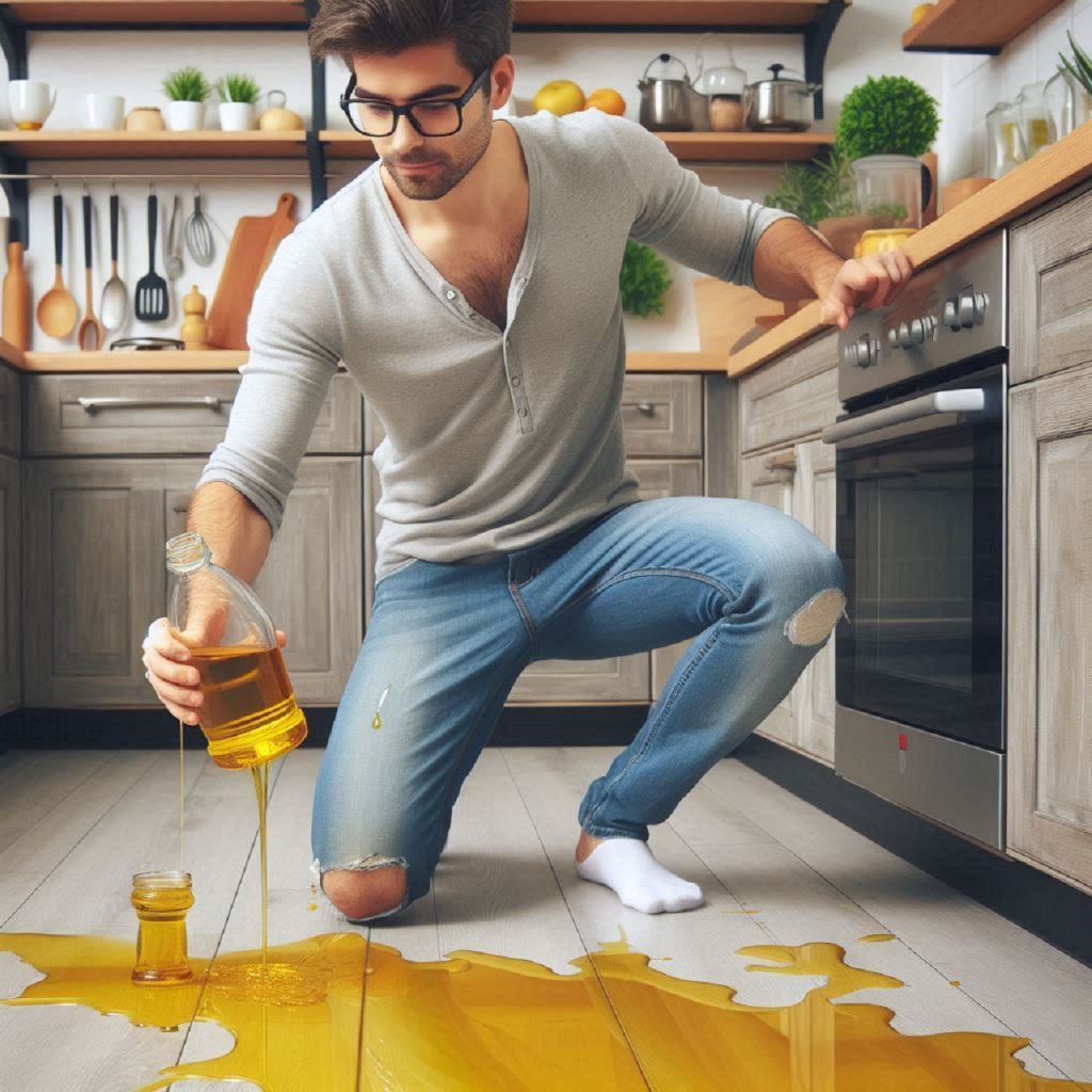 Langkah Mudah Bersihkan Minyak Tumpah dengan Cepat.